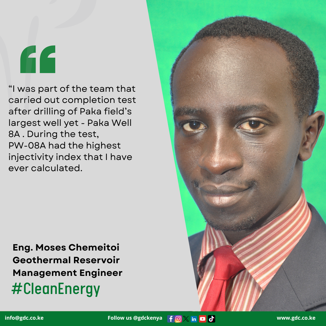 Interview with #GDCTeam Geothermal Reservoir Management Engineer, Eng ...