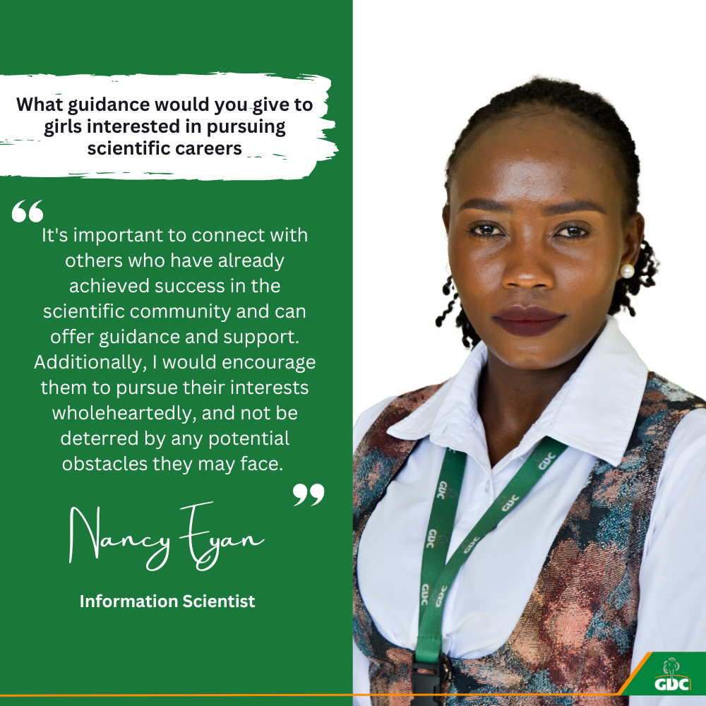 #WomenInScience Interview with Nancy Eyanae - The Geo Blog